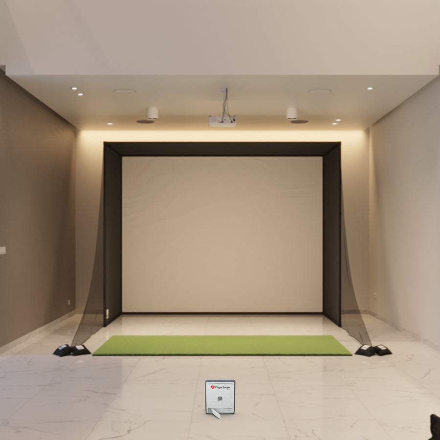 Mevo Gen2 with SwingBay Enclosure Golf Simulator