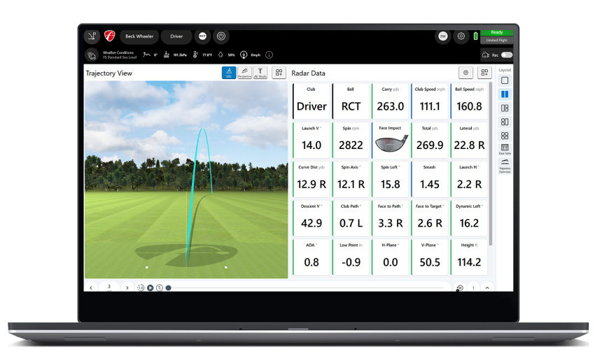 FlightScope PC Software for FS Mevo+ and FS X3