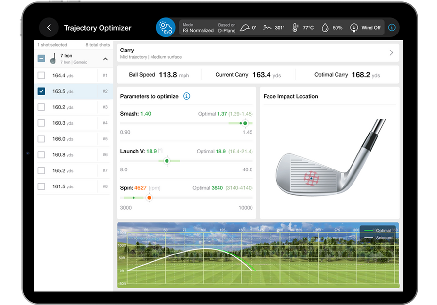 FlightScope X3C: Pro Launch Monitor and Full Tracking Radar